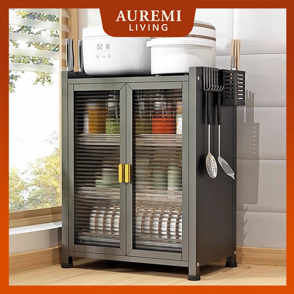 Auremi 2/3Tier Rak Pinggan Stainless Steel Dish Rack Dish Drainer Dish ...