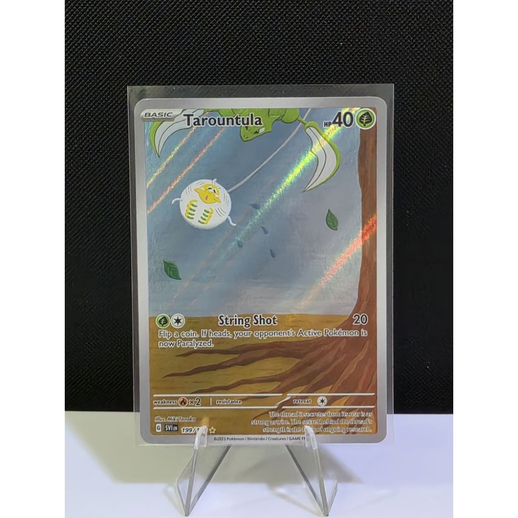 2023 Tarountula Card (Full Art Holo) | Shopee Philippines