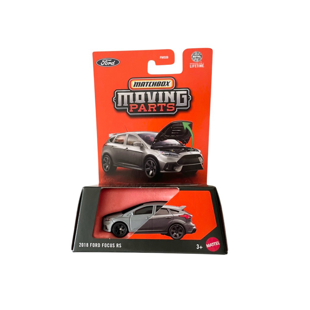 Matchbox 2025 Moving Parts Mix 7 - 2018 Ford Focus RS (Gray) | Shopee ...