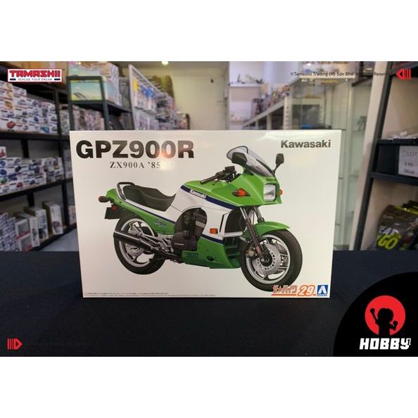 Aoshima Kawasaki ZX900A GPZ900R Ninja `85 (Scale 1/12) | Shopee Philippines