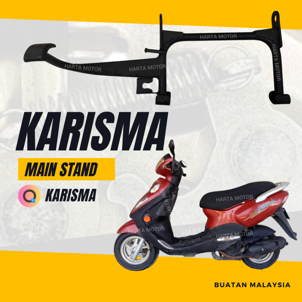MAIN STAND KARISMA 125 - KARISMA125 FIRST MODEL V1 MIDDLE STICK DOUBLE ...