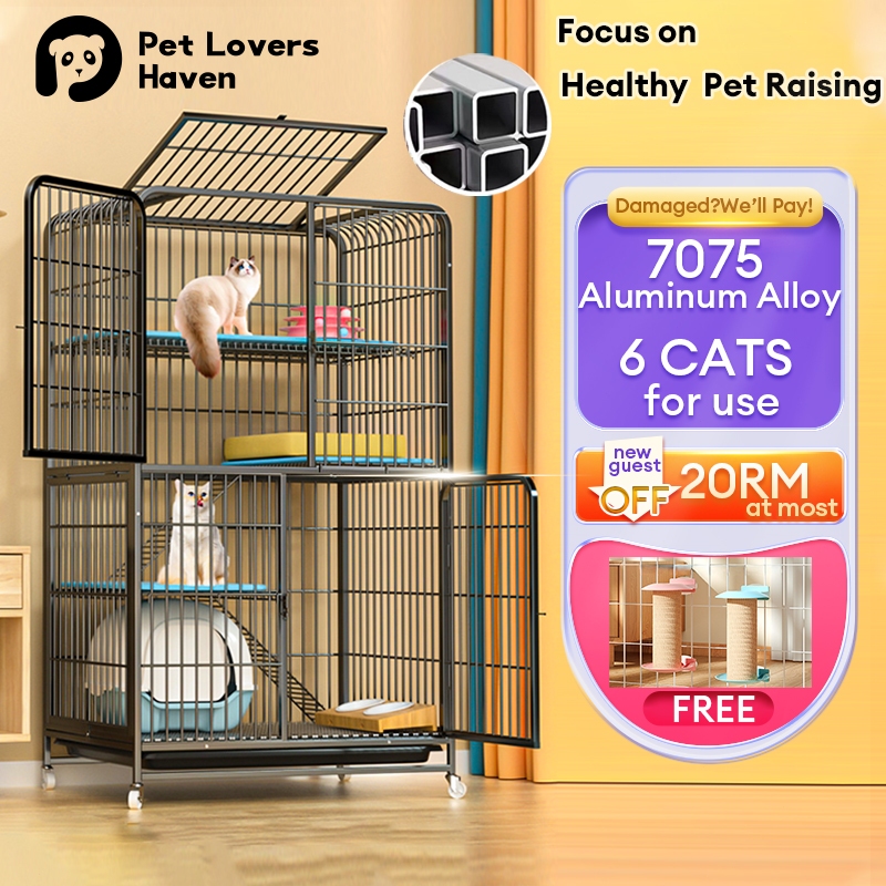 Cat Cage Cat Cage breeding Cage pet Cage Cat House Indoor Dog Cage ...