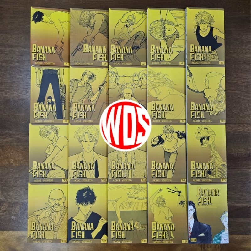 Manga : Banana Fish volume 1-20 (End) (English Version) | Shopee ...