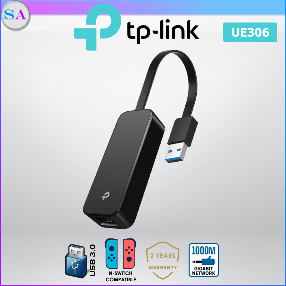 TP-Link UE306 USB 3.0 RJ45 Gigabit LAN Ethernet Network Adapter | Shopee Philippines