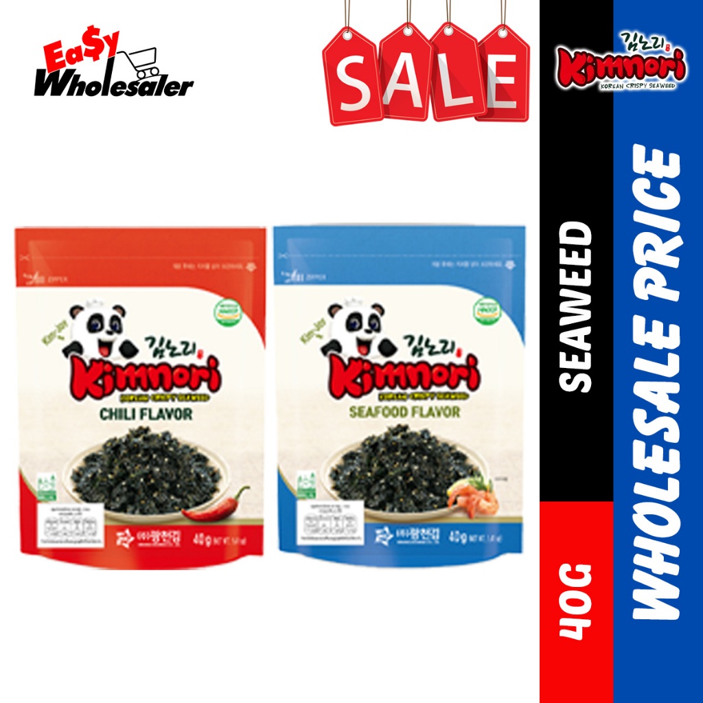 PRICE !!! KCK KIMNORI SEAWEED FLAKES ( CHILI / SEAFOOD FLAVORS ) 40G ...