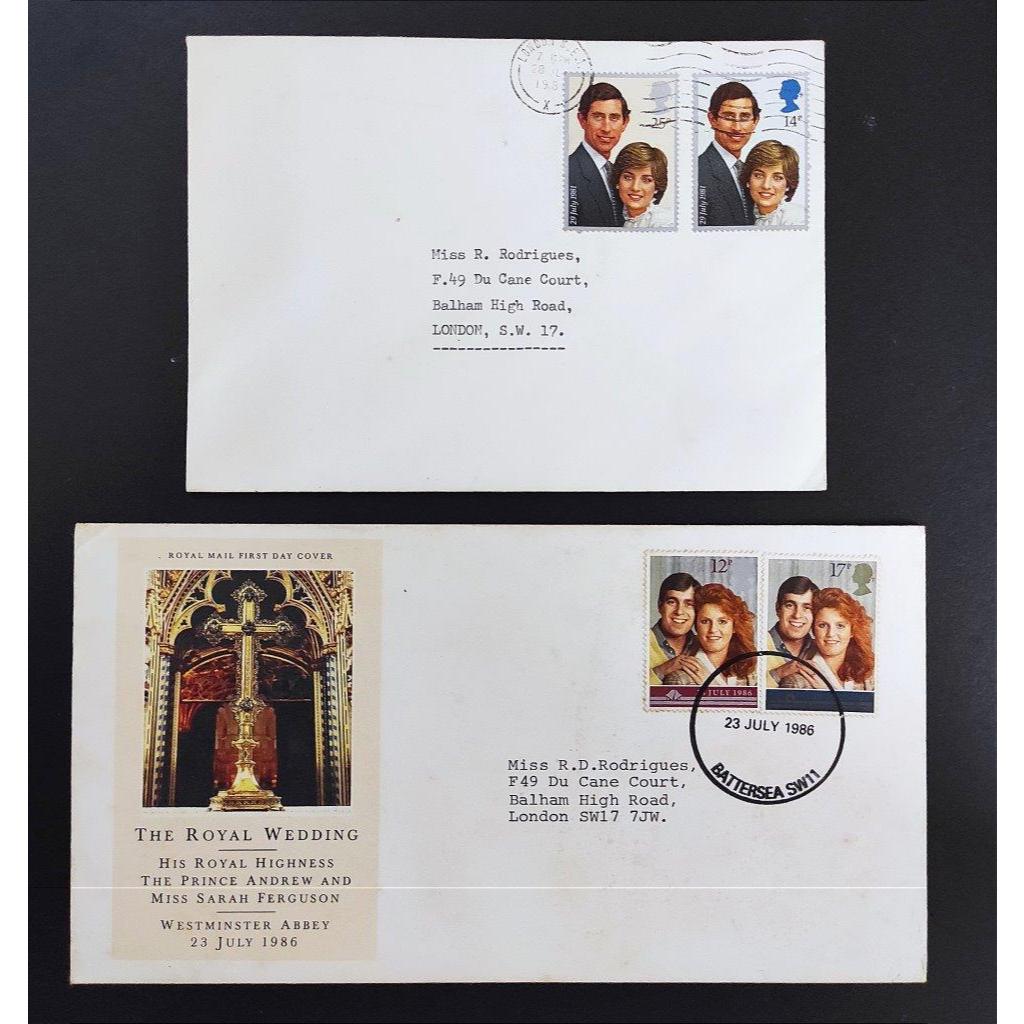 Great Britain - The Royal Wedding First Day Cover Stamps ( Sell In Set ...