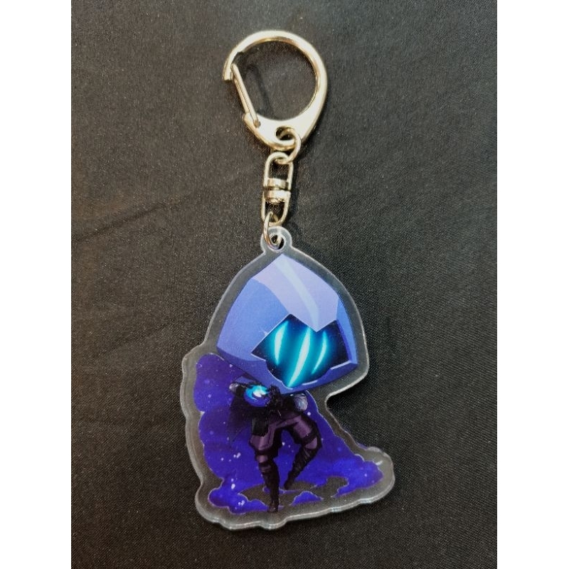 Omen Valorant Chibi Fanart FPS Gaming Accessory Acrylic Keychain ...