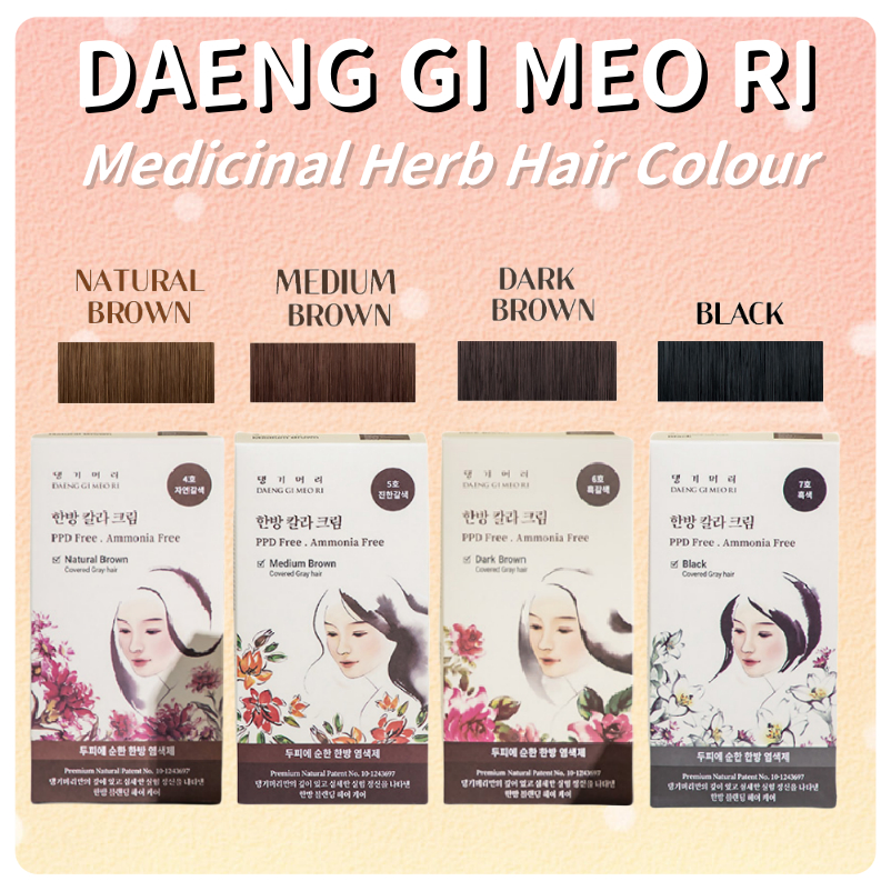 Daeng Gi Meo Ri Medicinal Herb Hair Colour (4 colours available ...
