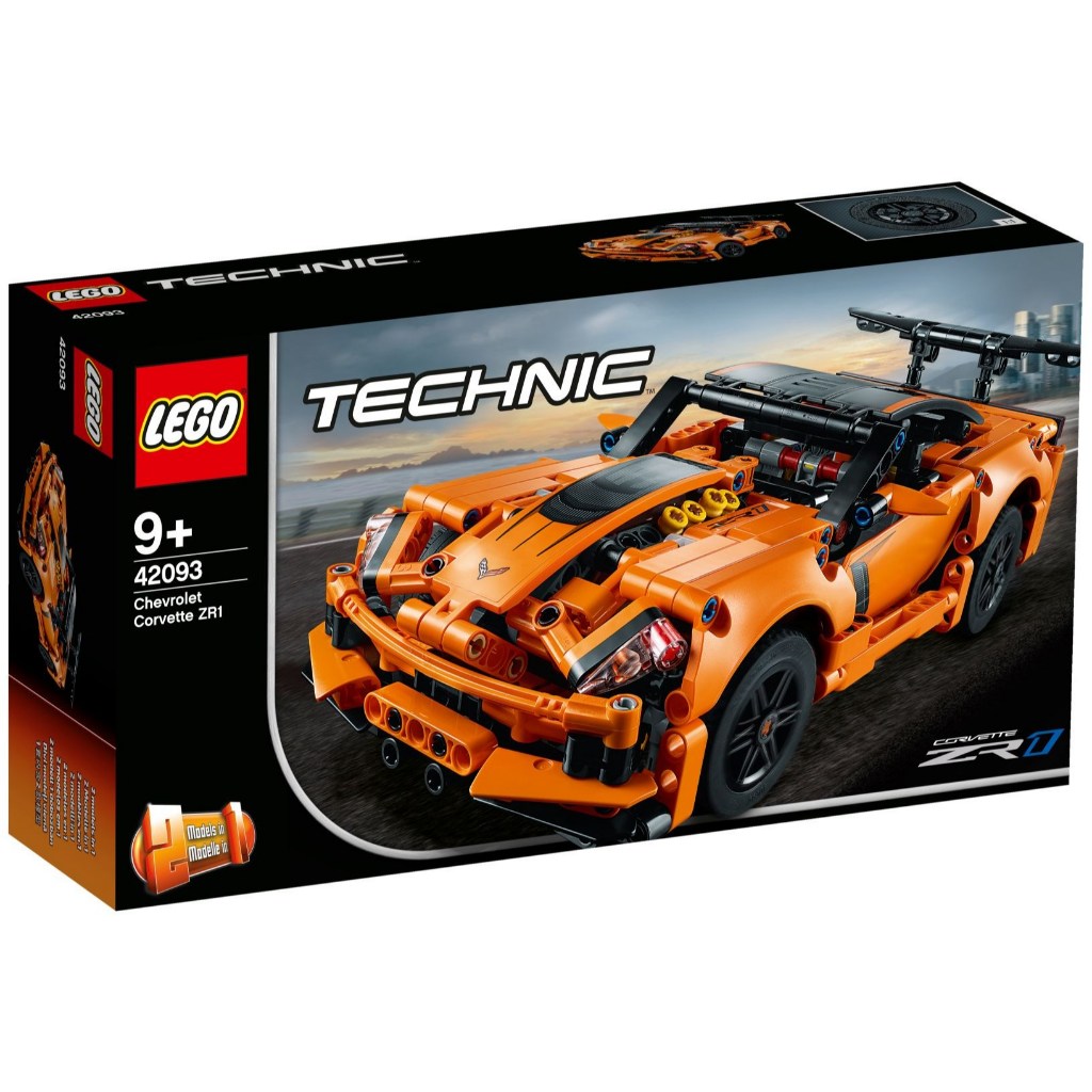 Lego 42093 Technic Chevrolet Corvette ZR1 new | Shopee Philippines