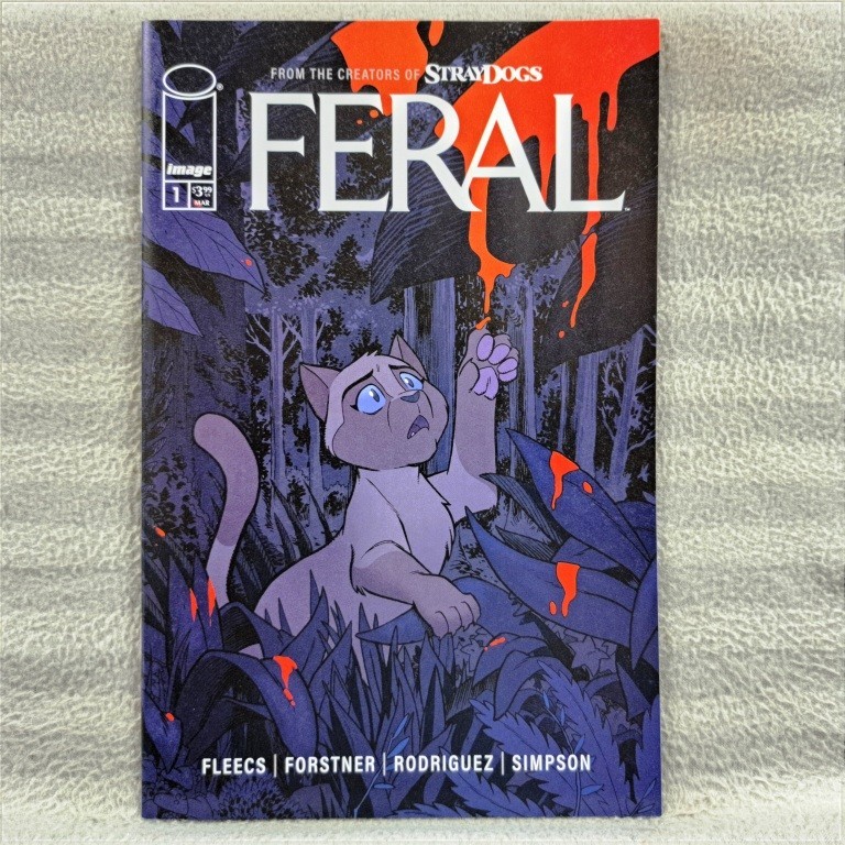 Feral 1 (Image Comics) FIRST Issue (Tony Fleecs, Trish Forstner ...