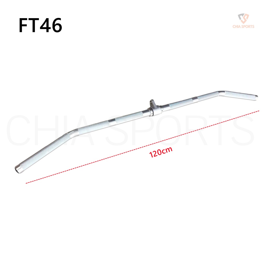 FT46 120cm Revolving Lat Pulldown Bar Functional Trainer Dual Cable ...