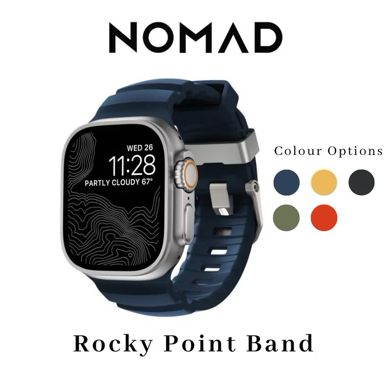 NOMAD Rocky Point Band for AW 49mm, 46mm, 45mm, 44mm (Ultra & Ultra 2 ...