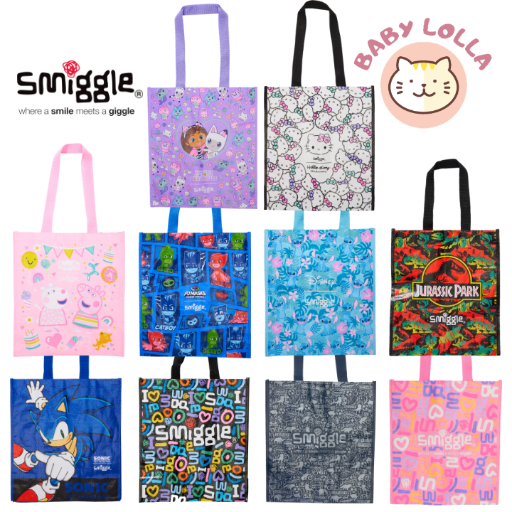 SMIGGLE Reuse Reusable Recycle Bag Shopping Bag Present Bag Bag - Peppa ...