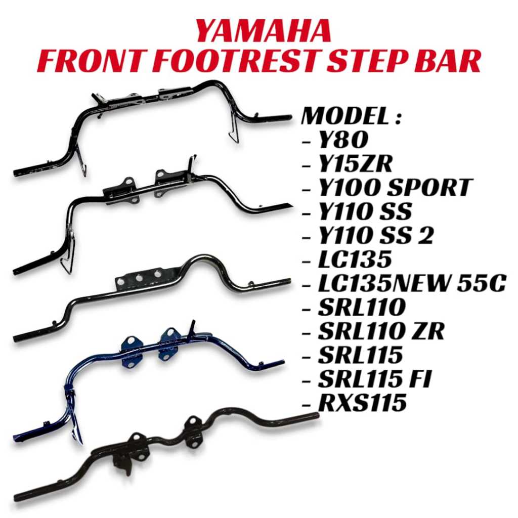 Yamaha Y80 Y15ZR Y100 Y110 SS SS2 LC135 LC NEW 55C SRL110 SRLZR SRL 115 ...