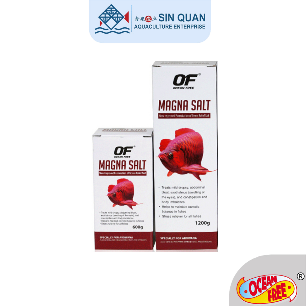 Ocean Free Magna Aquarium Salt 600G /1200G | Shopee Philippines