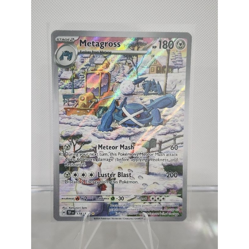 2024 Metagross Card (Full Art Holo) | Shopee Philippines