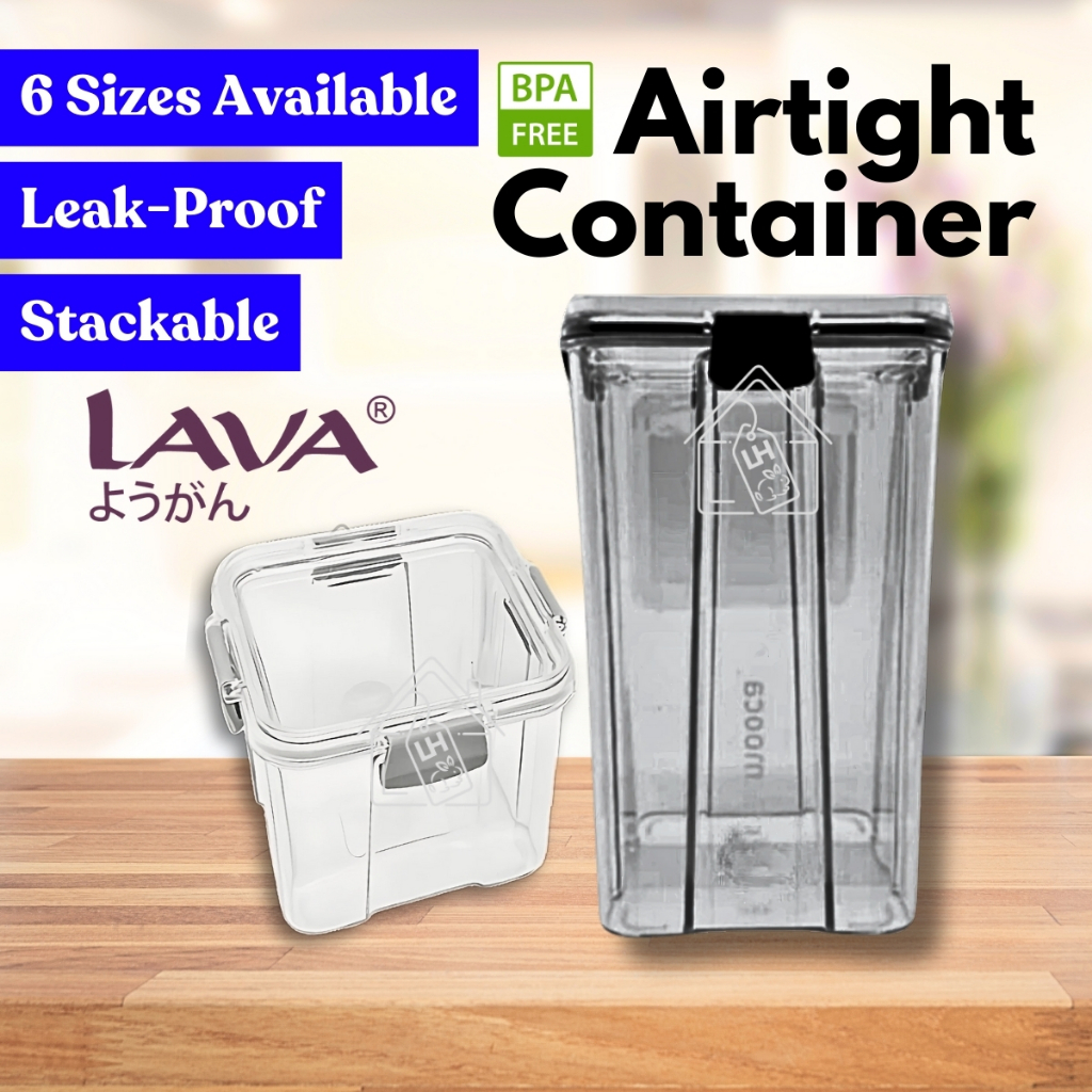 Bekas Roti Gardenia Mooca Canister Air Tight Stackable Multipurpose ...