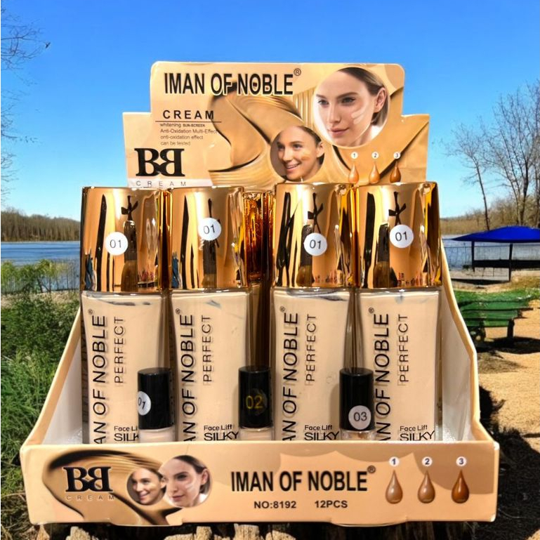 Iman Of Noble Waterproof Full Coverage Foundation ( 12pcs ) | Shopee ...