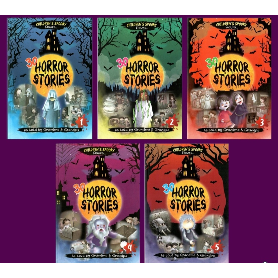 Children Spooky Hours : 30 Horror Stories As Told by Grandma & Grandpa ...