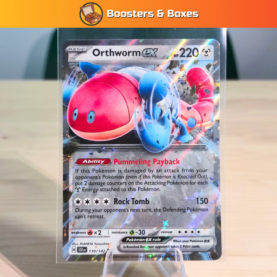 Orthworm ex (110/142) [Scarlet & Violet: Stellar Crown] | Shopee ...