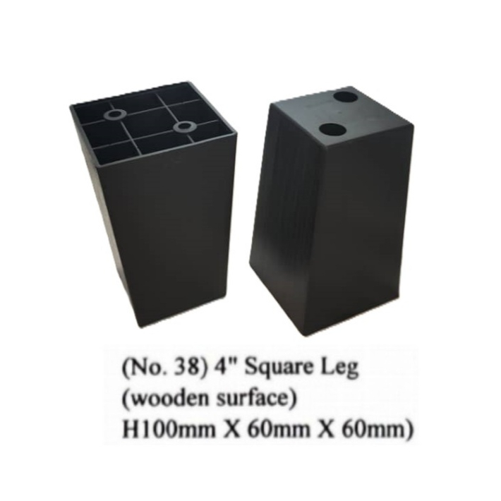 1" TO 6" Metal Plastic Square Round Sofa divan bedframe leg Kaki Sofa ...