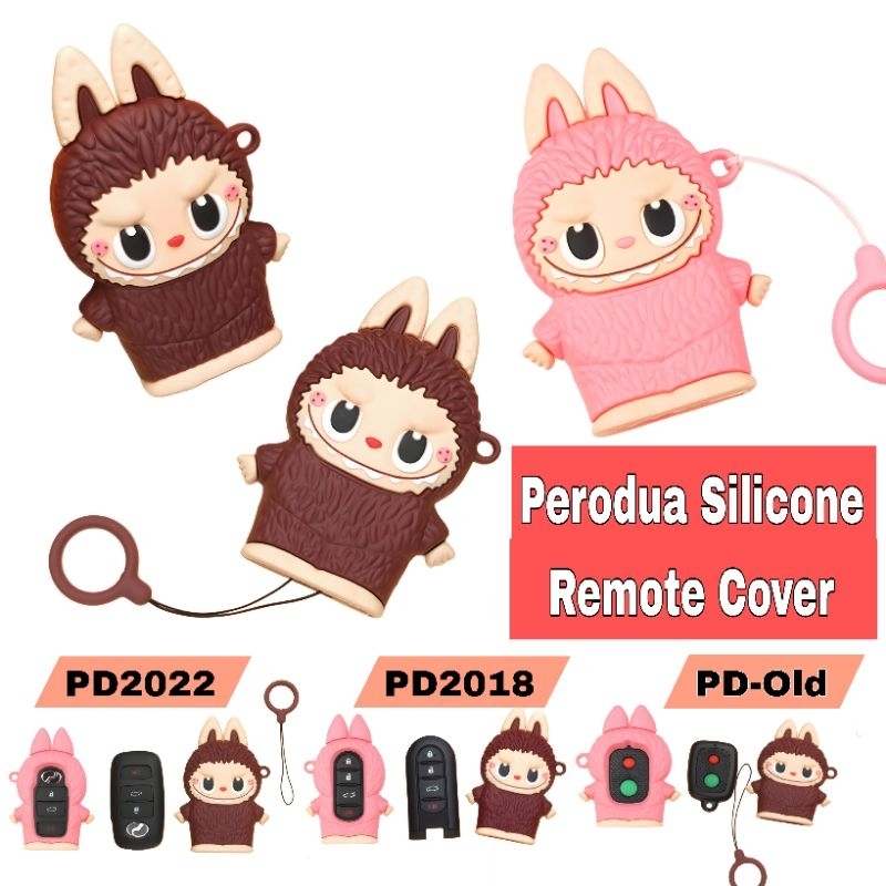 Perodua Car Remote Cartoon Cute Silicone Cover axia alza ativa aruz ...