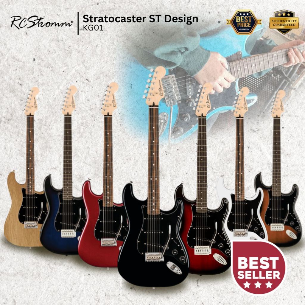 Beginner Stratocaster ST Design Electric Guitar Package/ Lead Guitar ...