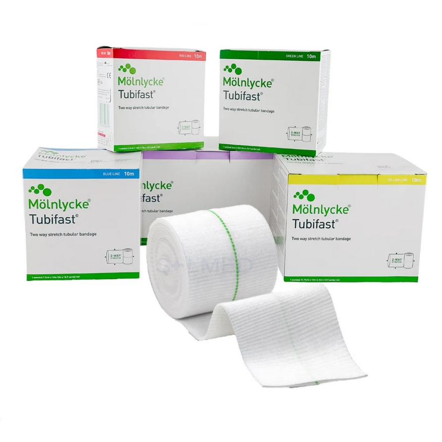 Molnlyncke Tubifast Two Way Stretch Tubular Bandage Roll x 10 meter ...