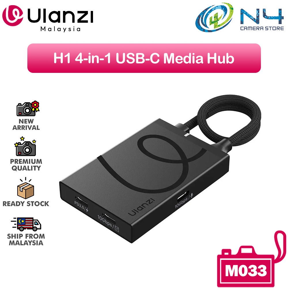Ulanzi H1 Docking Station for Phone 4-in-1 USB-C Media Hub M033 | Shopee Philippines
