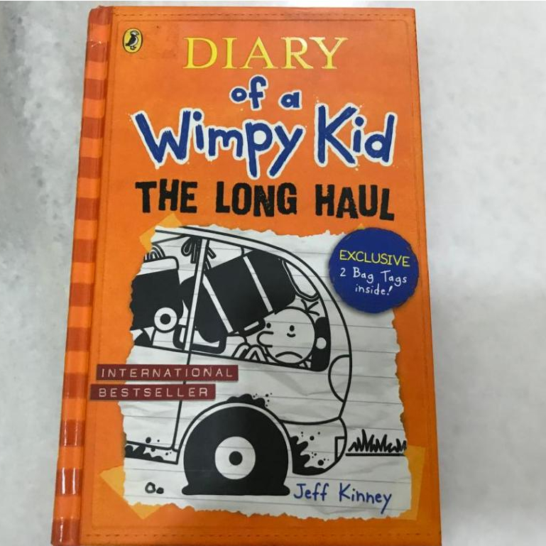 [USED] English Story Book - Diary of a Wimpy Kid, the Long Haul, Fun ...