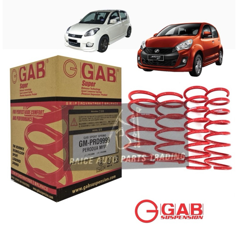 GAB SPORT SPRING MYVI 2005Yr - 2016Yr ( Set ) | Shopee Philippines