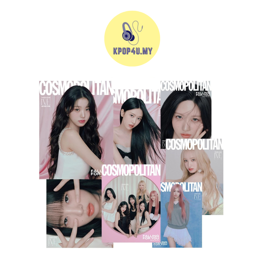 COSMOPOLITAN Korea (Cover : IVE / WONYOUNG / NANA / SANA / TAEYEON ...
