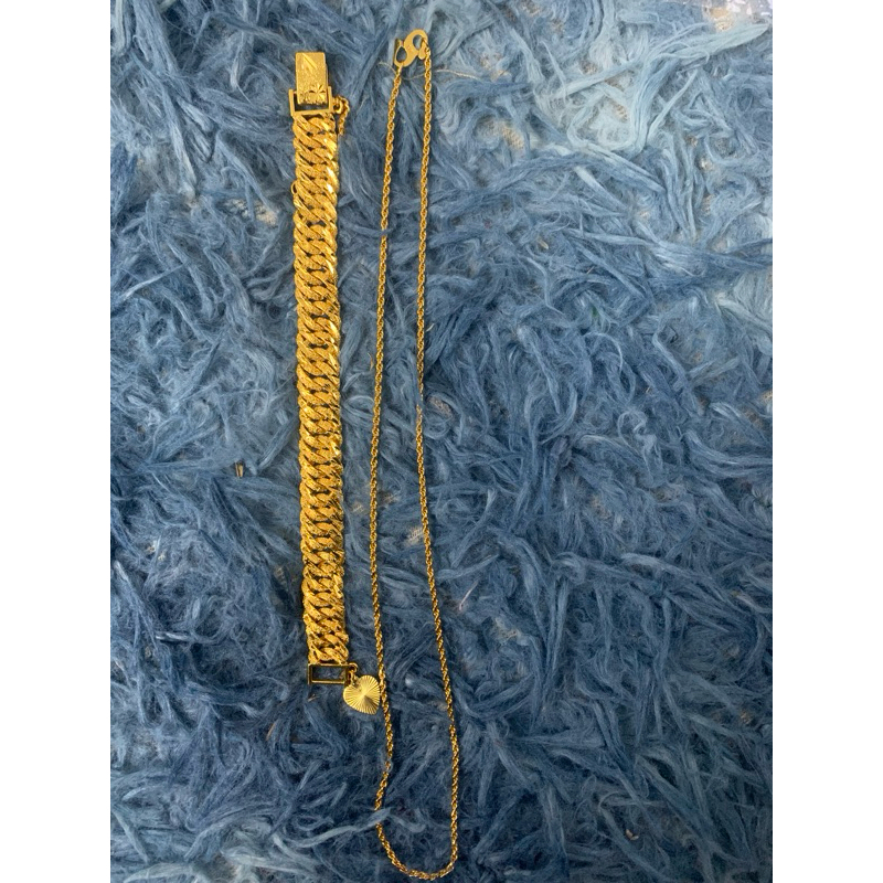 Plot hook centipede tang chain+twist neck chain 50cm cop 916 | Shopee ...