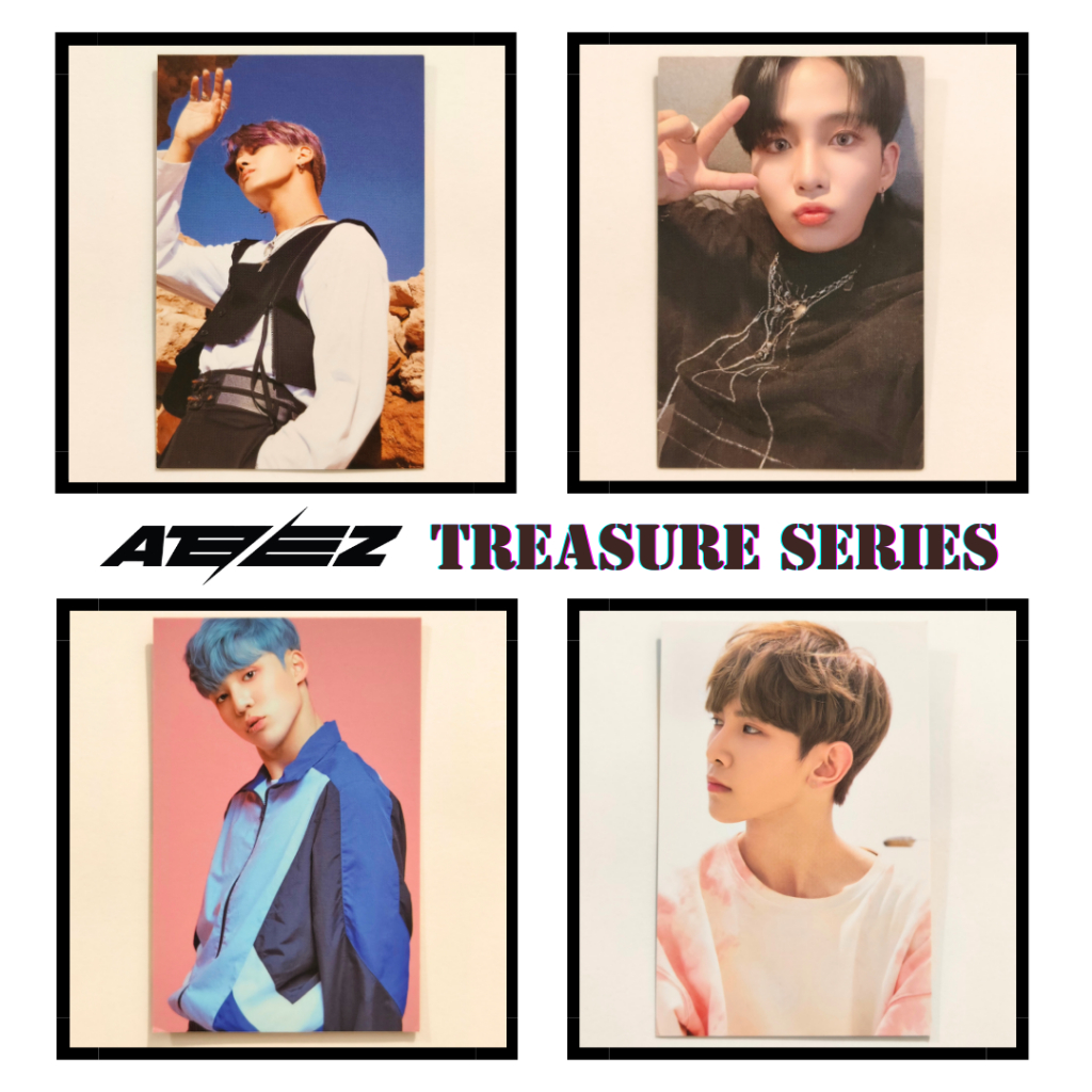 Ateez Official Photocards (Treasure Series) | Shopee Philippines