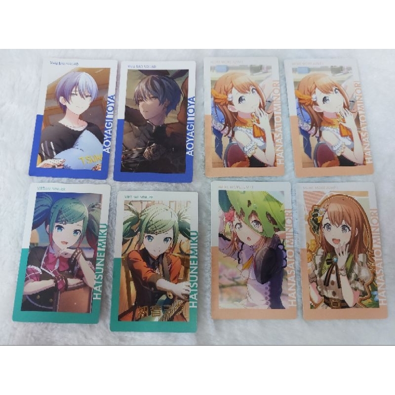 [Official] Project Sekai 世界计划 Aoyagi Toya Hanasato minori Hatsune Miku epick card | Shopee ...