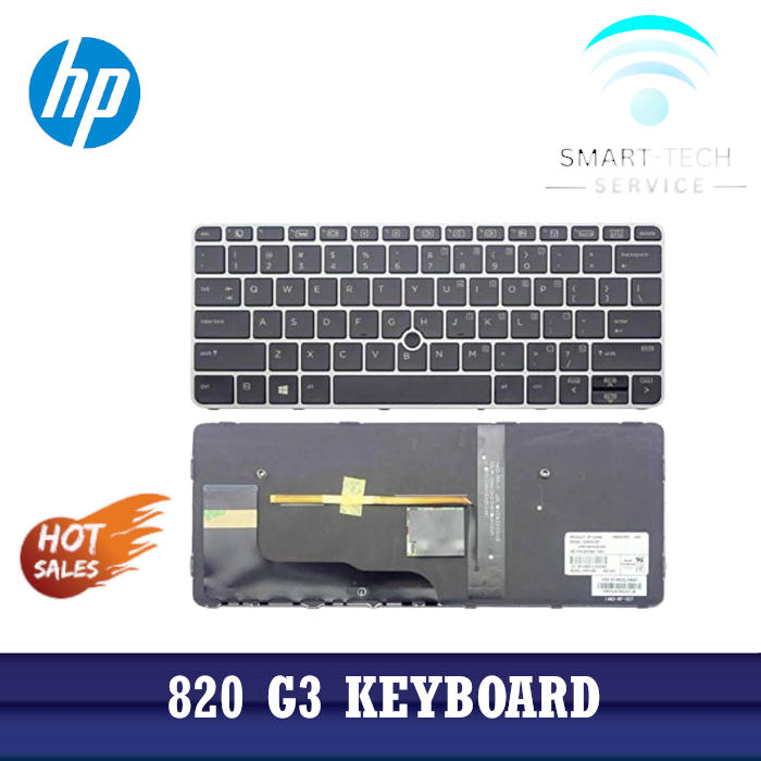 Hp Elitebook 725 G3 G4 820 G3 G4 828 G3 US Laptop Keyboard | Shopee ...