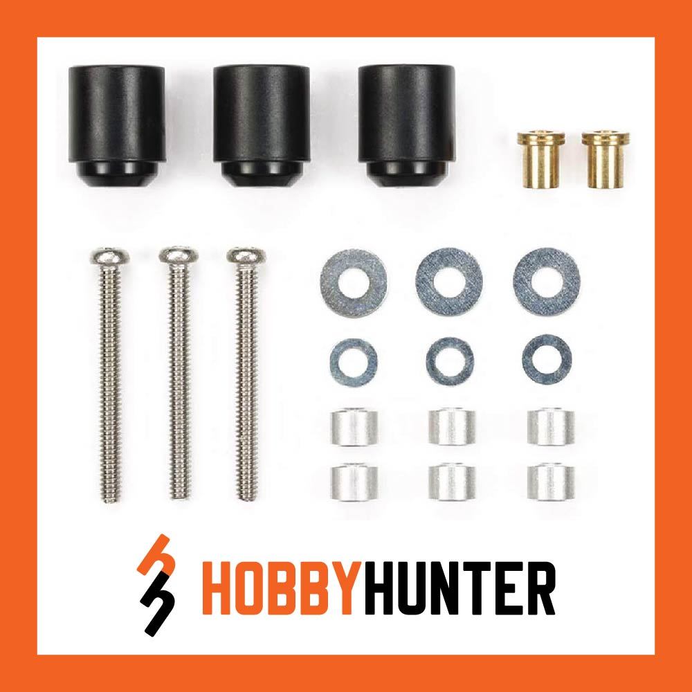 Tamiya Mini 4WD Hi-Mount Tube Stabilizer Set (Black) | Shopee Philippines
