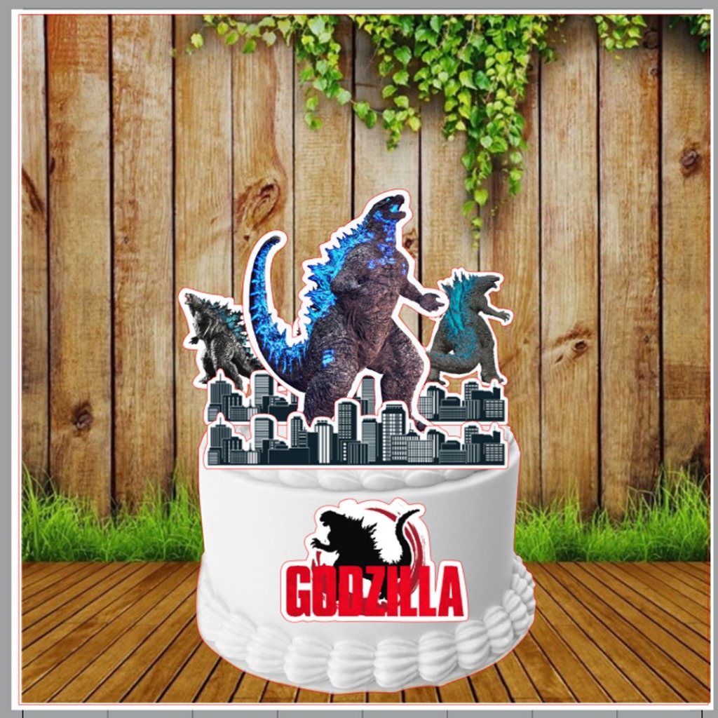 GODZILLA CAKE TOPPER 003 | Shopee Philippines