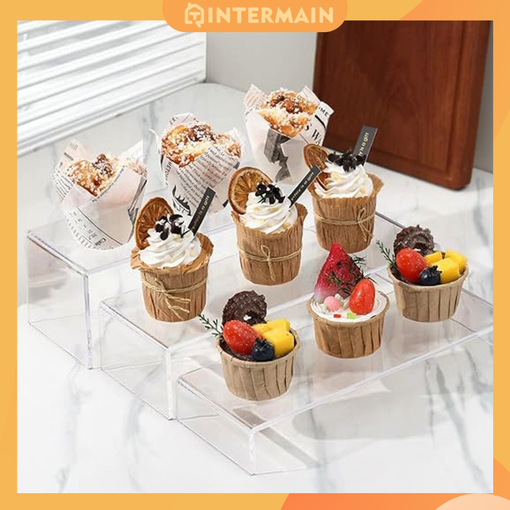 Acrylic Display Storage Organizer U Shape Display Stand DIY Bekas Kuih ...