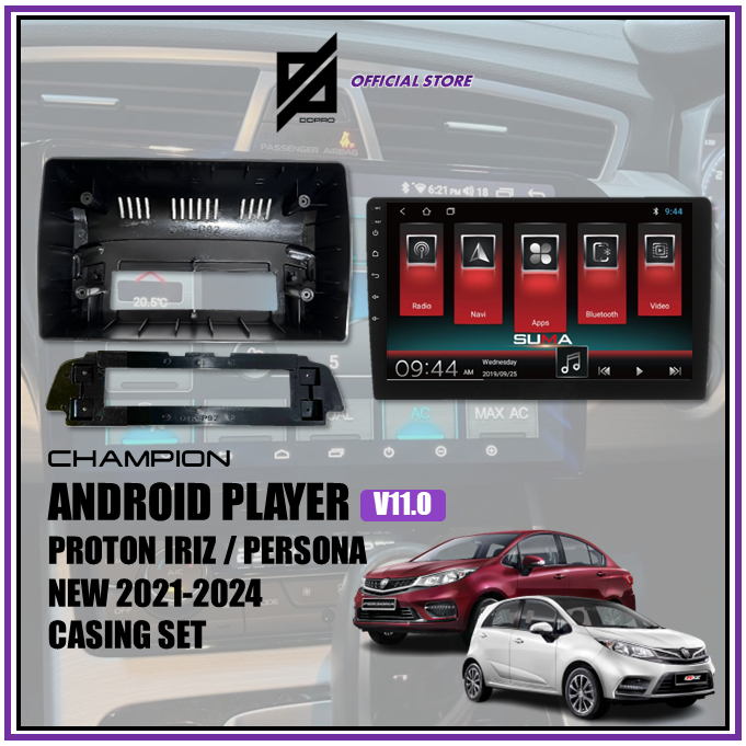 Proton Iriz / Persona New 21-24 SUMA 10" Inch Player + Casing (Set ...
