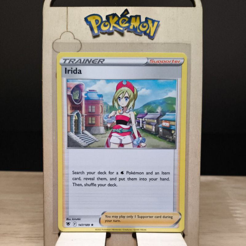 Kad Irida F 147/189 Pokemon PTCG SWSH10 Astral Radiance | Shopee ...