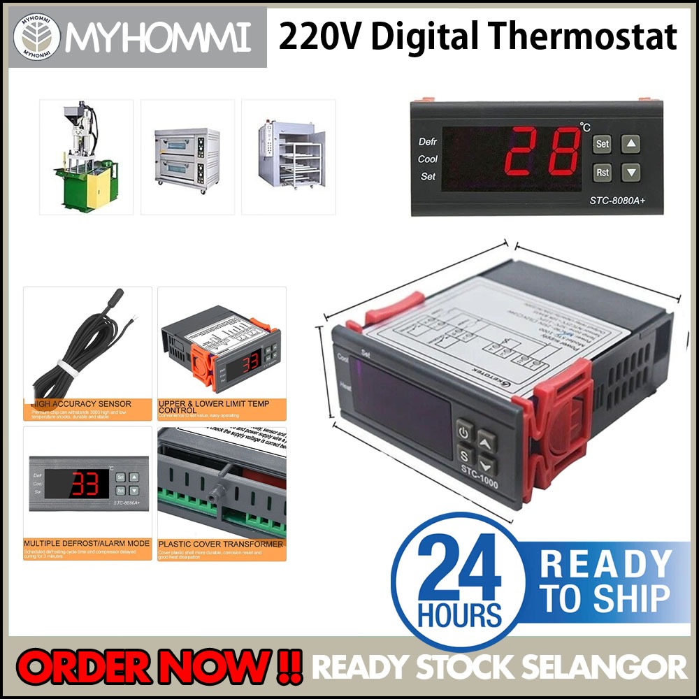 220v Temperature Controller Digital Temperature Controller Digital ...