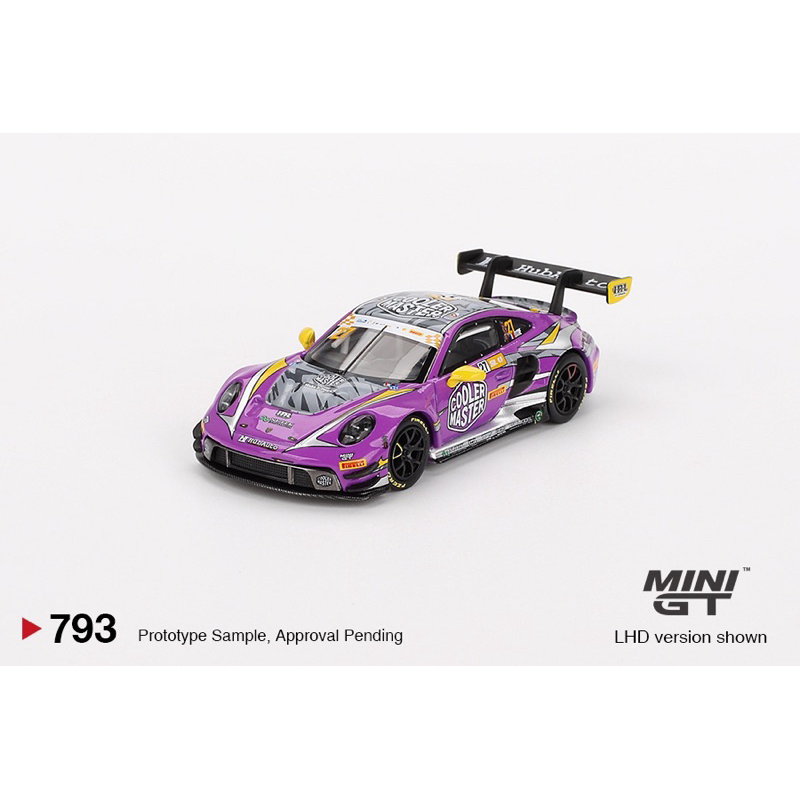 MINI GT 1:64 Porsche 911 GT3 R 27 - HubAuto Racing 2023 FIA GT World ...