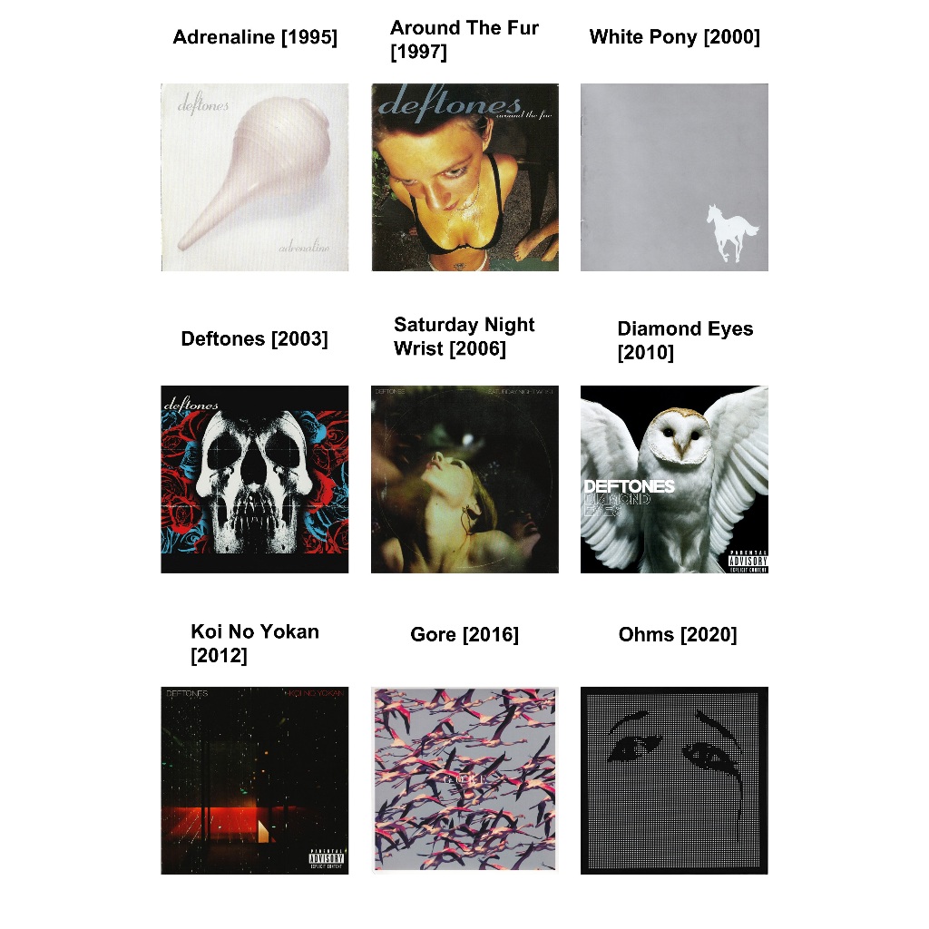 CD-R Deftones [ Multiple Albums Selection ] | Shopee Philippines