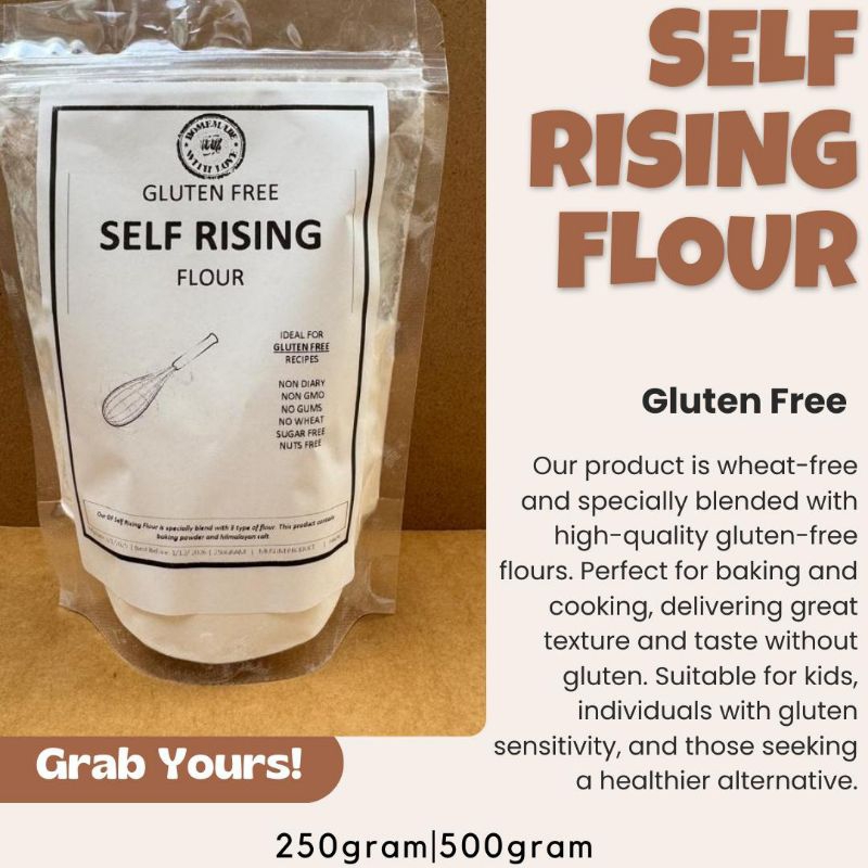 Gluten Free Self Rising Flour Gerd Anxiety Celiac Eczema 250gm ...