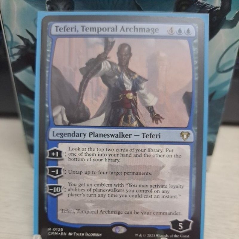 MTG Teferi, Temporal Archmage (CMM) | Shopee Philippines