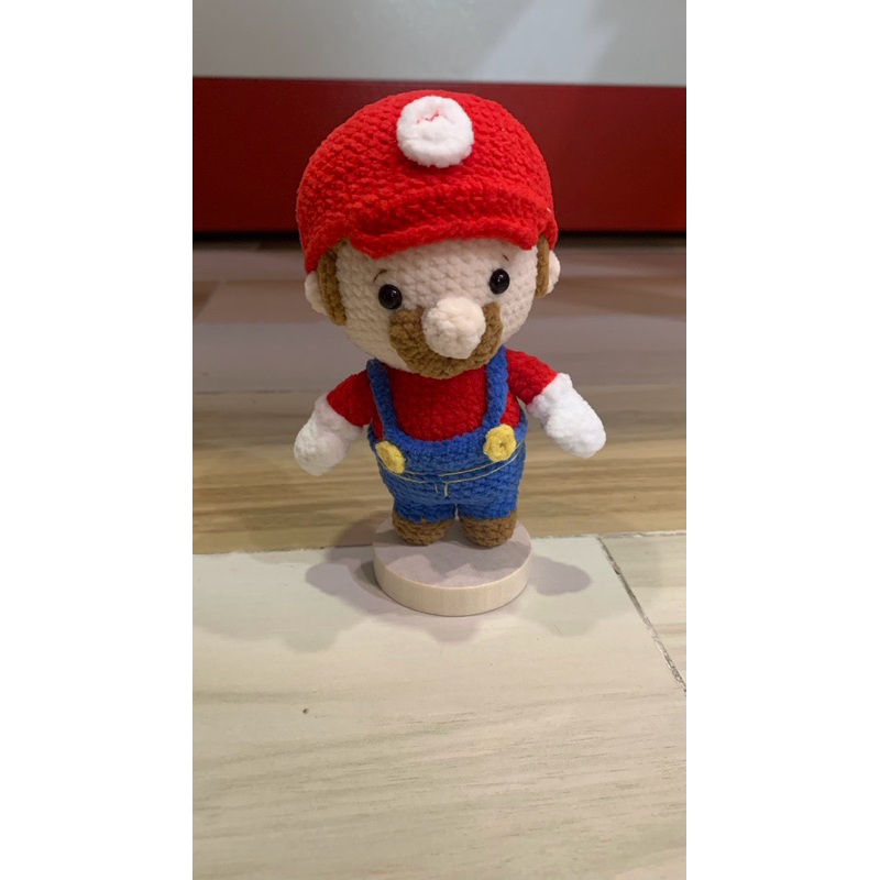 Hand Crochet Super mario, mixue , goffy纯手工钩织品玩偶(成品) | Shopee Philippines