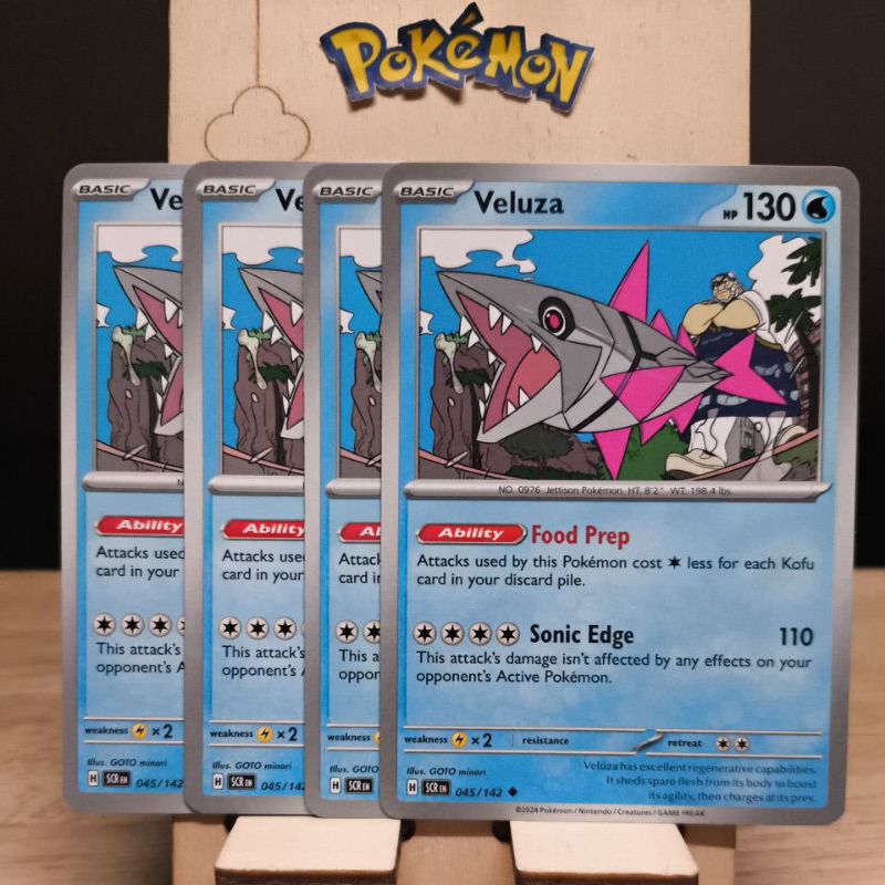 Crabominable + Crabrawler + Veluza Playset Pokemon PTCG Kofu Abilities ...