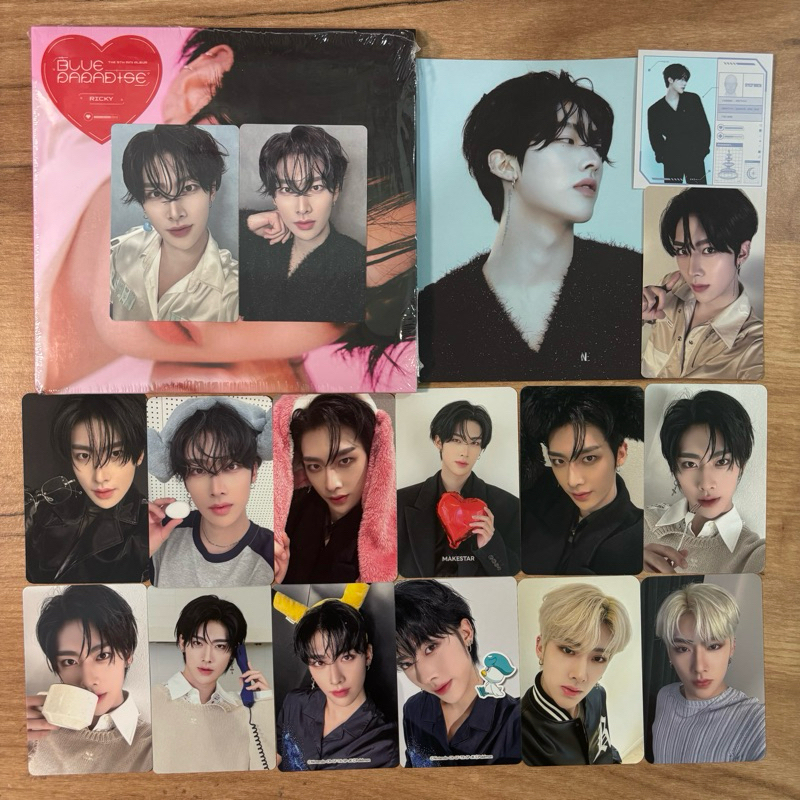 WTS Ricky Bulk Zerobaseone zb1 official photocard album postcard Zerobi ...