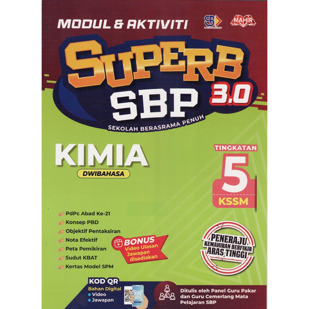 MODULE & ACTIVITY: SUPERB SBP 3.0 CHEMISTRY LEVEL 5 KSSM (2025 ...